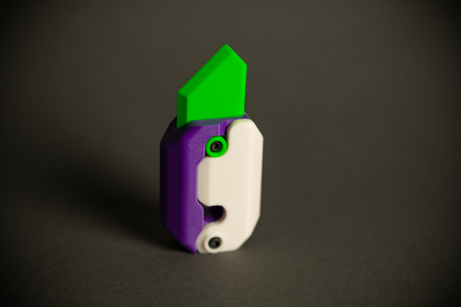 3D Printed Gravity Knife Fidget Toy — RNDKBD