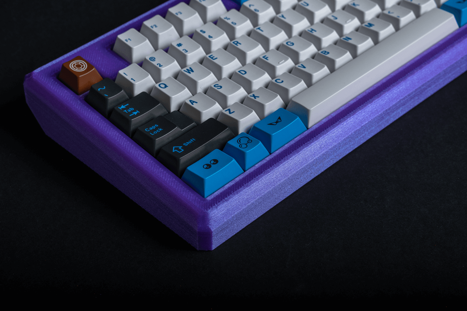 PLATKL Hotswap Gasket Mount Keyboard Kit — RNDKBD